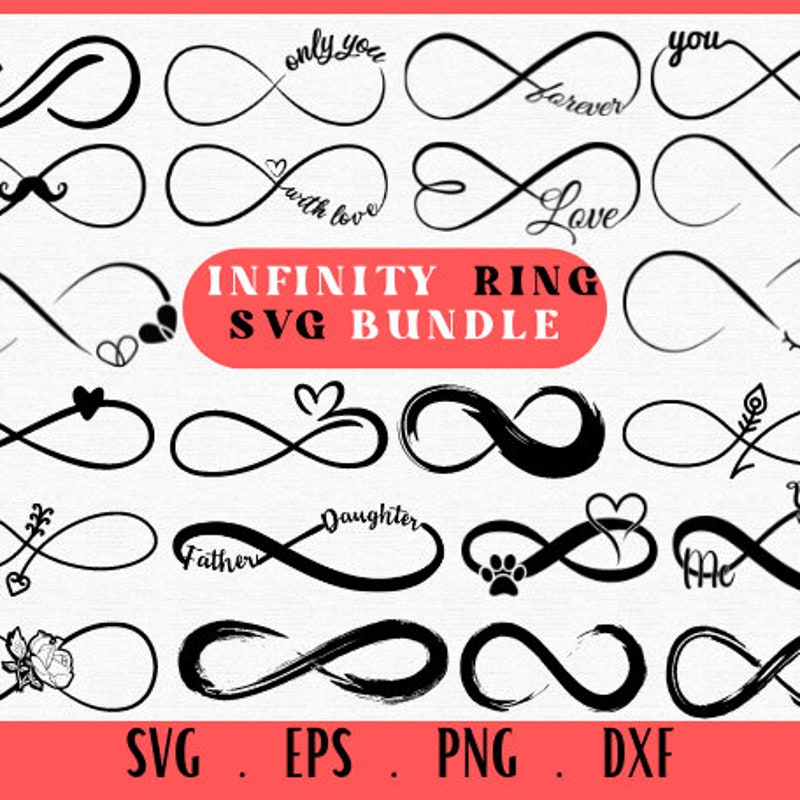 Infinity Svg - Etsy