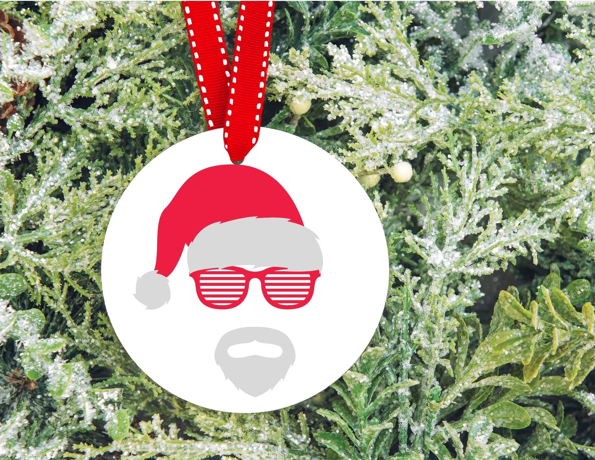 Santa in Sunglasses Svg Santa Sunglasses Svg Santas Beard - Etsy