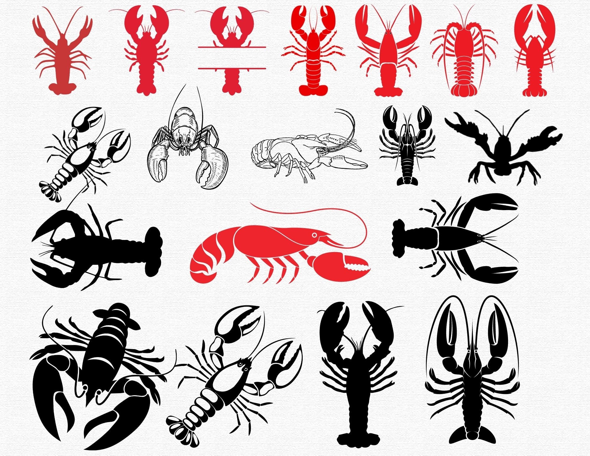 Crawfish Svg Crawfish Png Crawfish Boil Svg Crawfish - Etsy