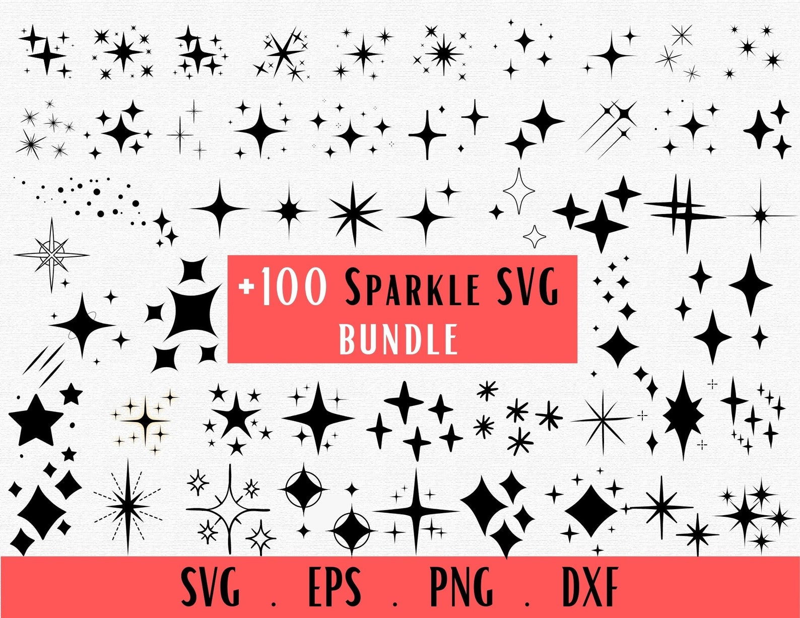 Sparkle Svg Sparkle Bundle Svg Sparkle Cut Files Sparkle - Etsy Canada