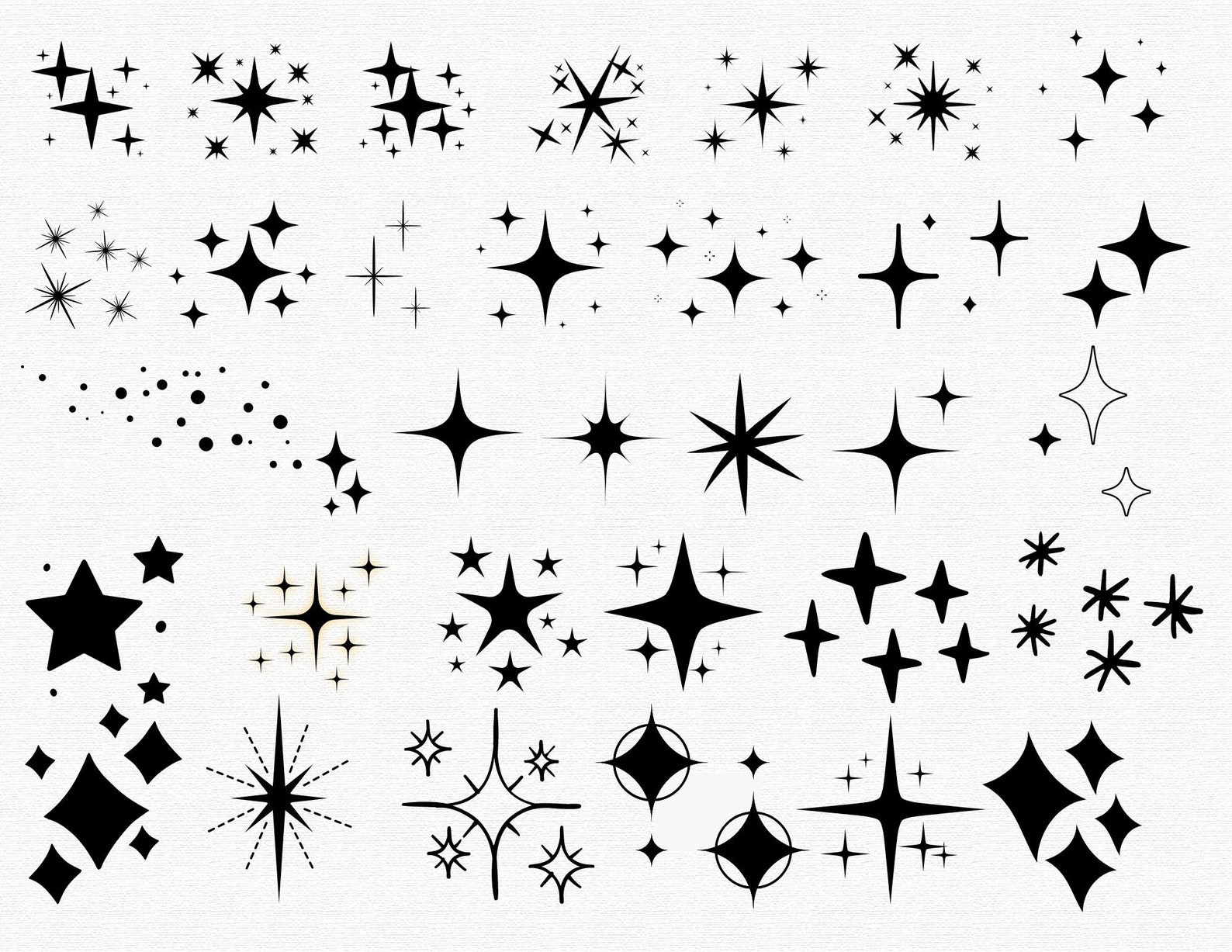 Sparkle Svg Sparkle Bundle Svg Sparkle Cut Files Sparkle - Etsy Canada
