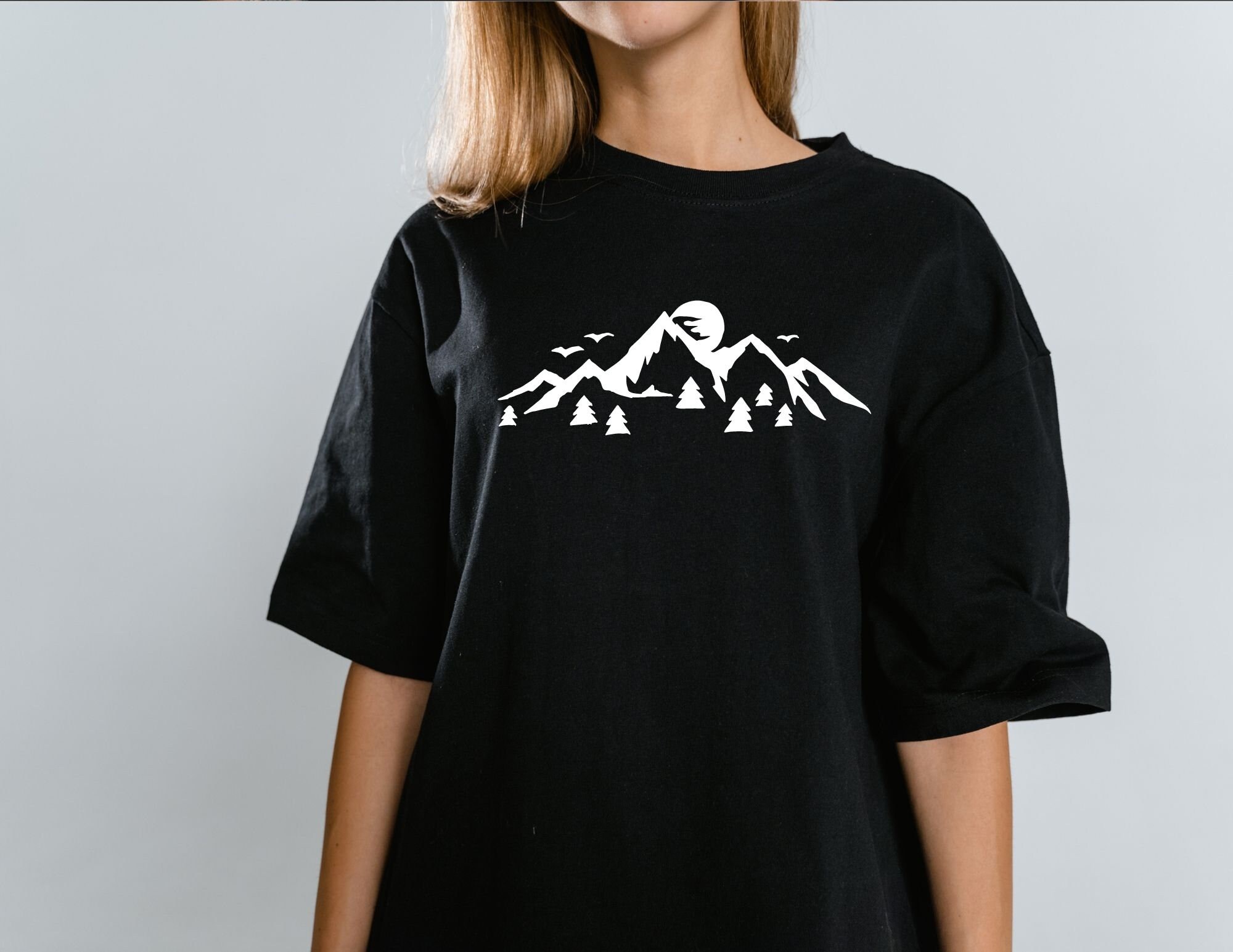 Mountain Svg Mountain Silhouette Cut Files Mountain Clipart - Etsy