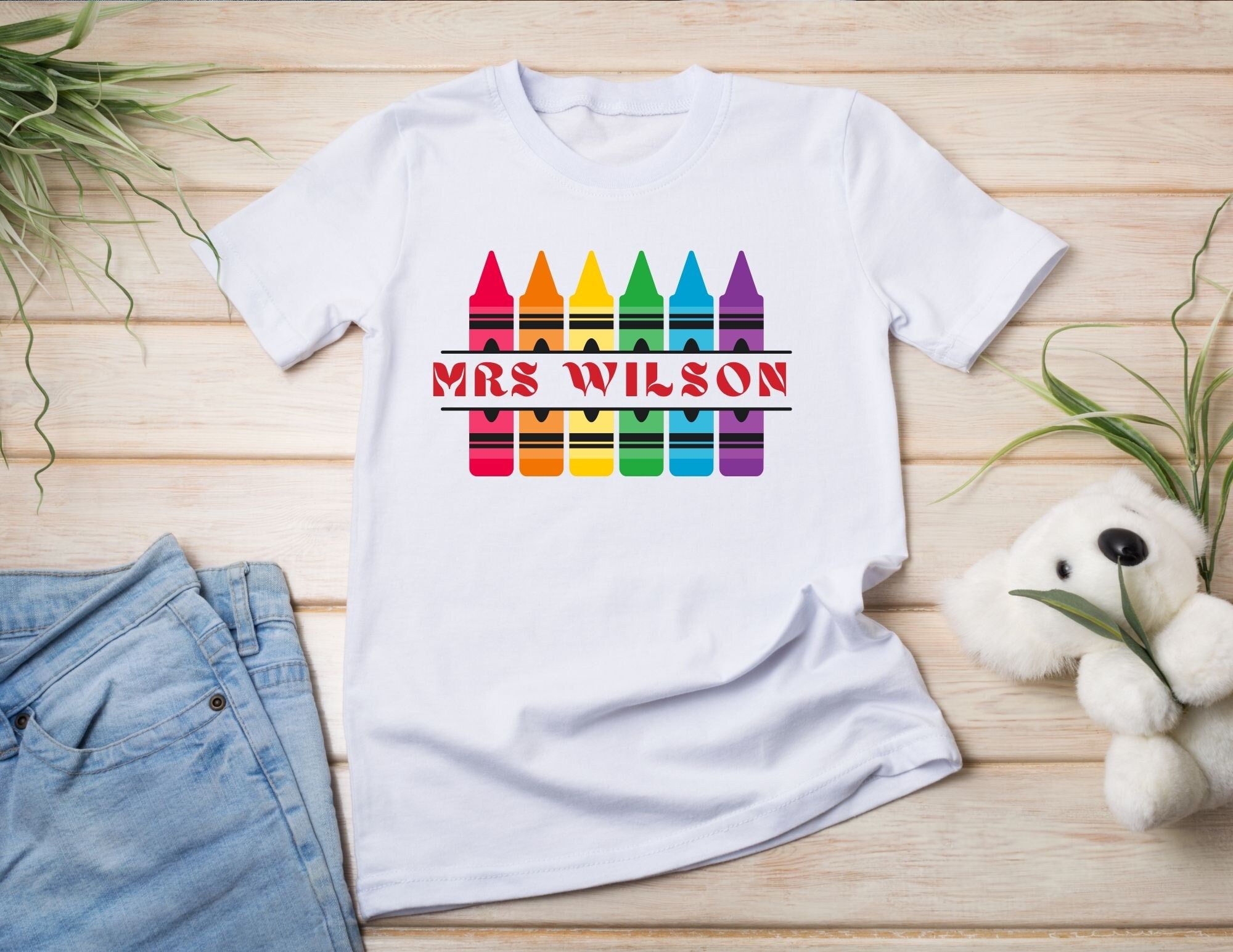 Crayon Split Monogram Svg Crayon Svg Teacher Crayon Svg - Etsy