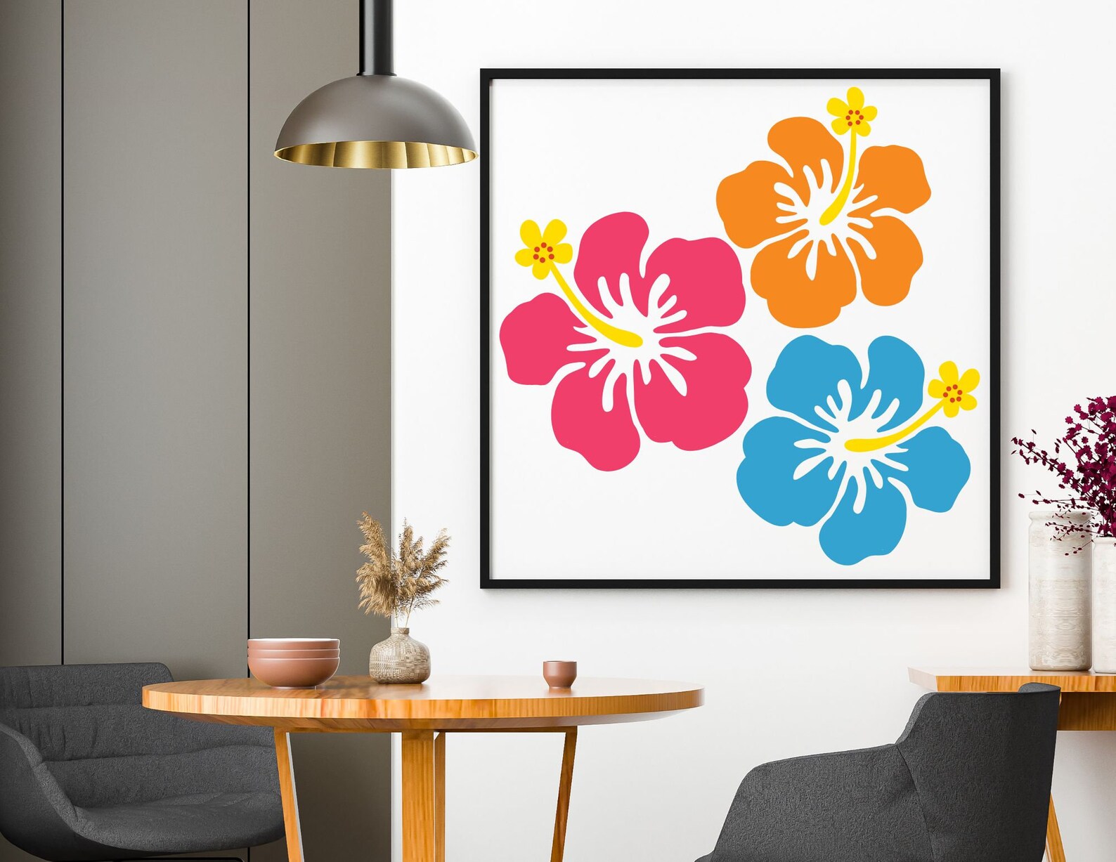 Hawaiian Flower Svg Hibiscus Flower Svg Tropical Flower Svg - Etsy