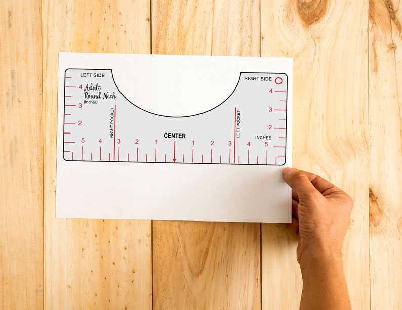 Printable T-shirt Alignment Tool Alignment Tool Svg Tshirt - Etsy