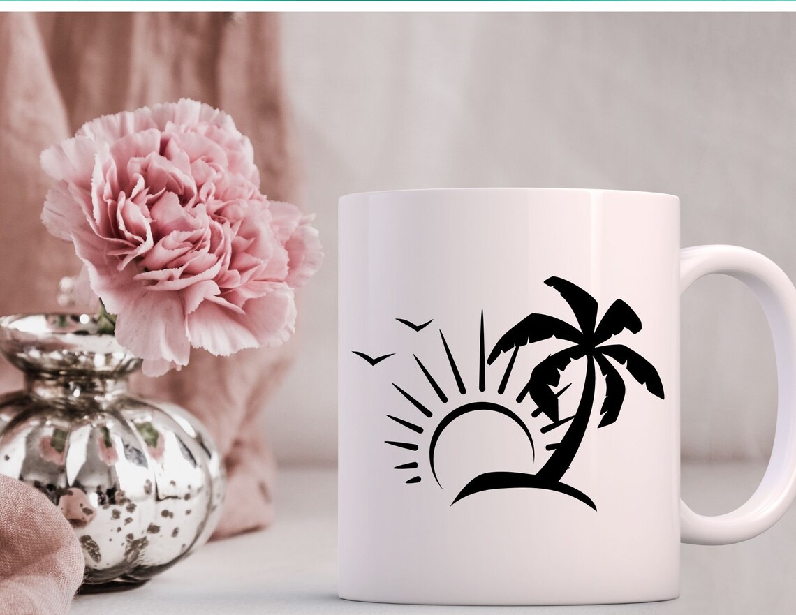 Palm Tree Svg Bundle Tropical Tree Svg Beach Palm SVG - Etsy