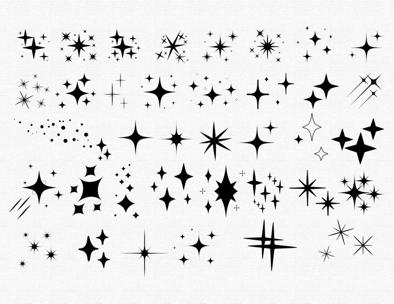 Sparkle Svg Sparkle Bundle Svg Sparkle Cut Files Sparkle - Etsy Canada