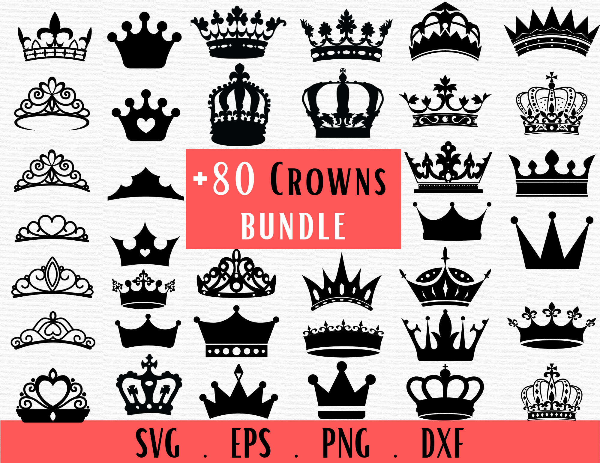 Crown Svg Bundle Royal Crown Svg File King Crown SVG Queen - Etsy Canada