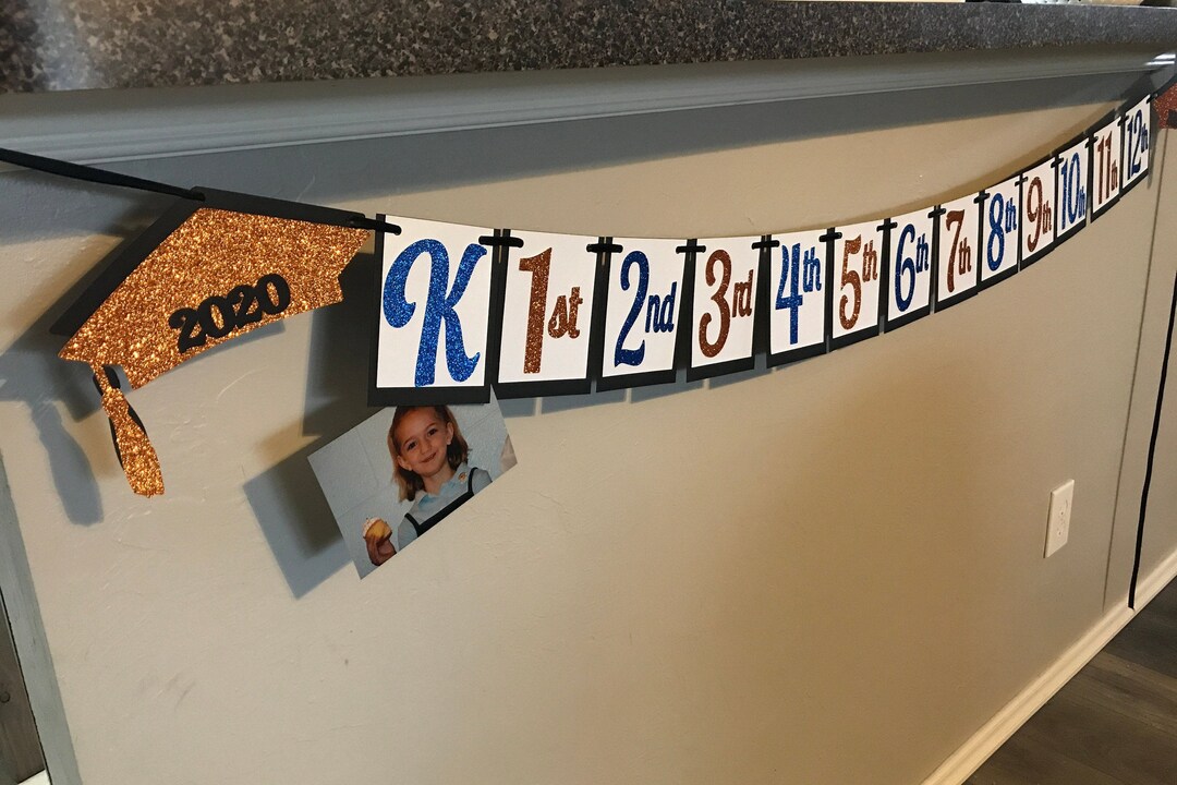 Custom Graduation Banner. K-12 Picture Graduation Banner - Etsy