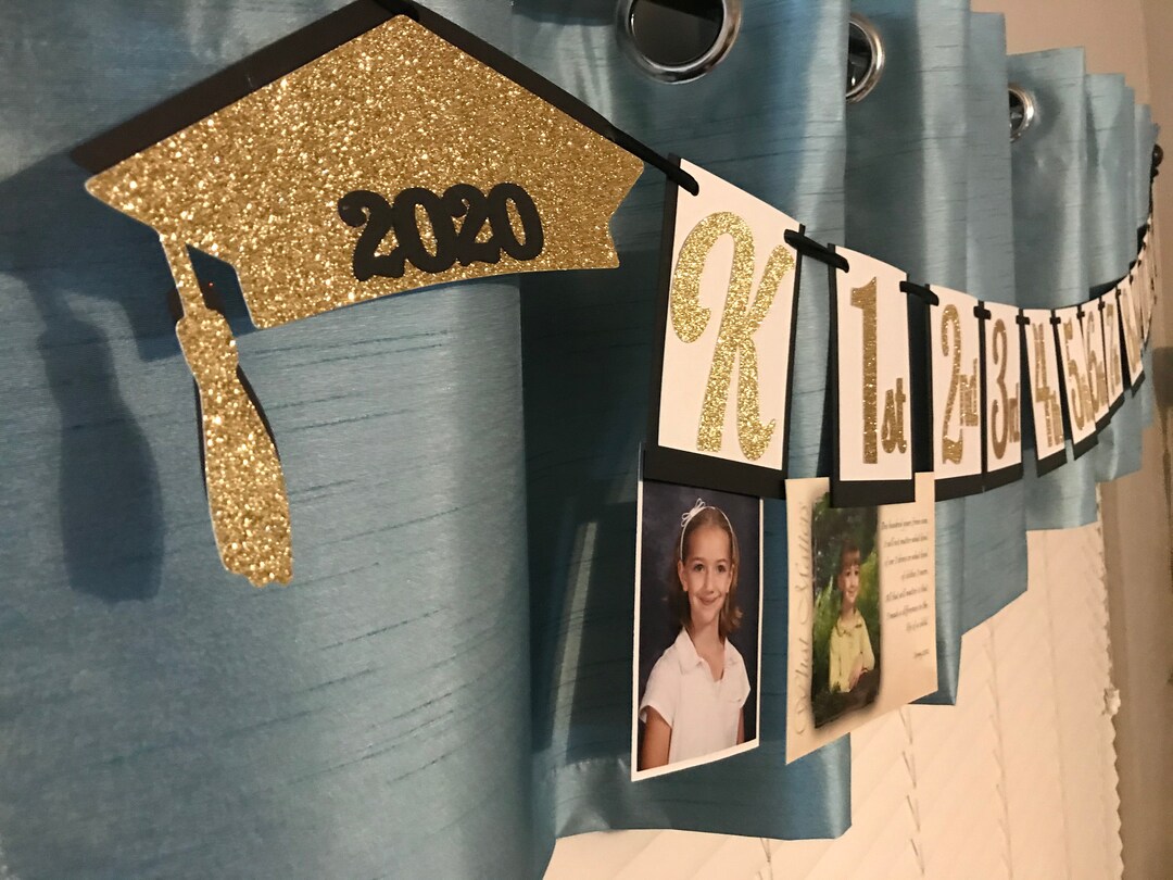 Graduation Banner. K-12 Picture Graduation Banner Decoration. Graduate ...