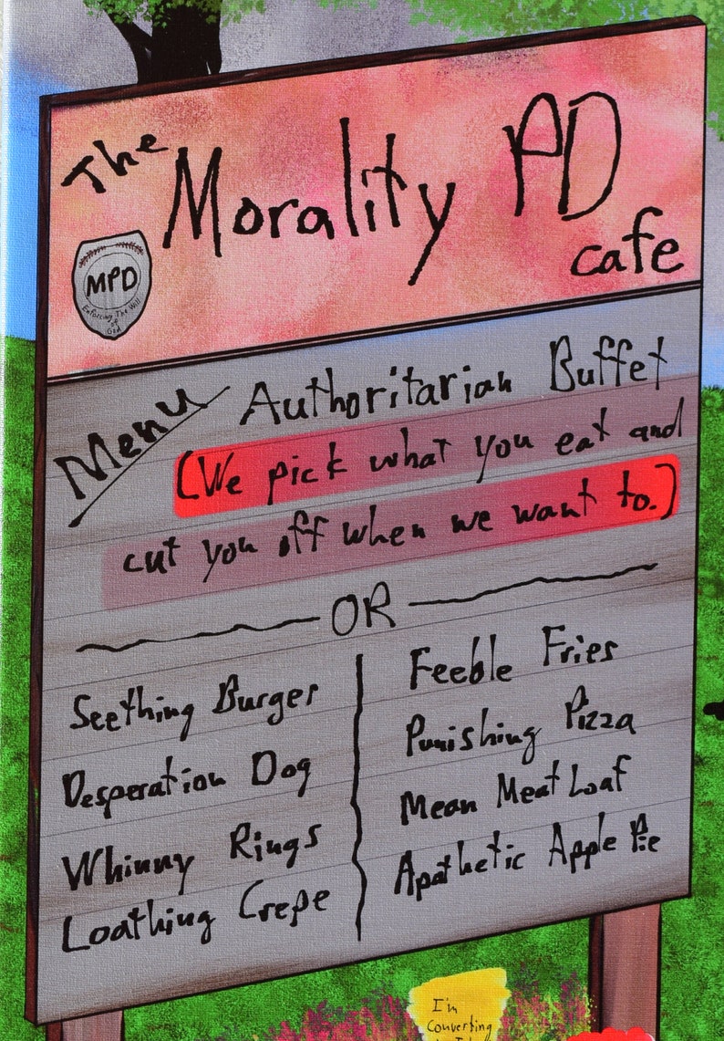 Life of the Morality Police by Pauwi - Etsy
