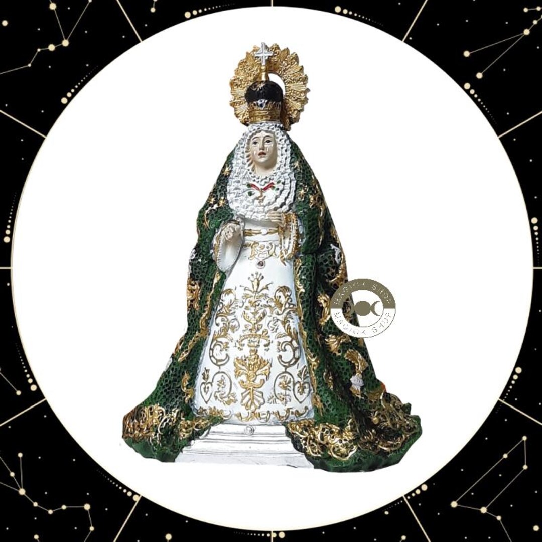Virgin of La Macarena Figure 15cm / Virgin Image - Etsy Australia