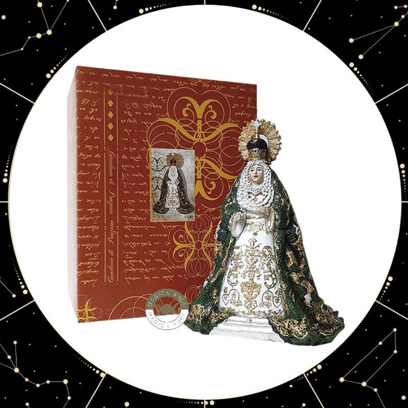 Virgin of La Macarena Figure 15cm / Virgin Image - Etsy Australia