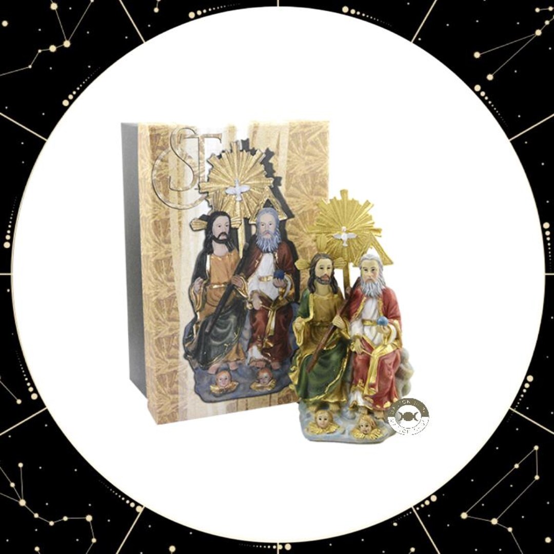 Holy Trinity Figure 14cm / Sacred Trinity Image - Etsy