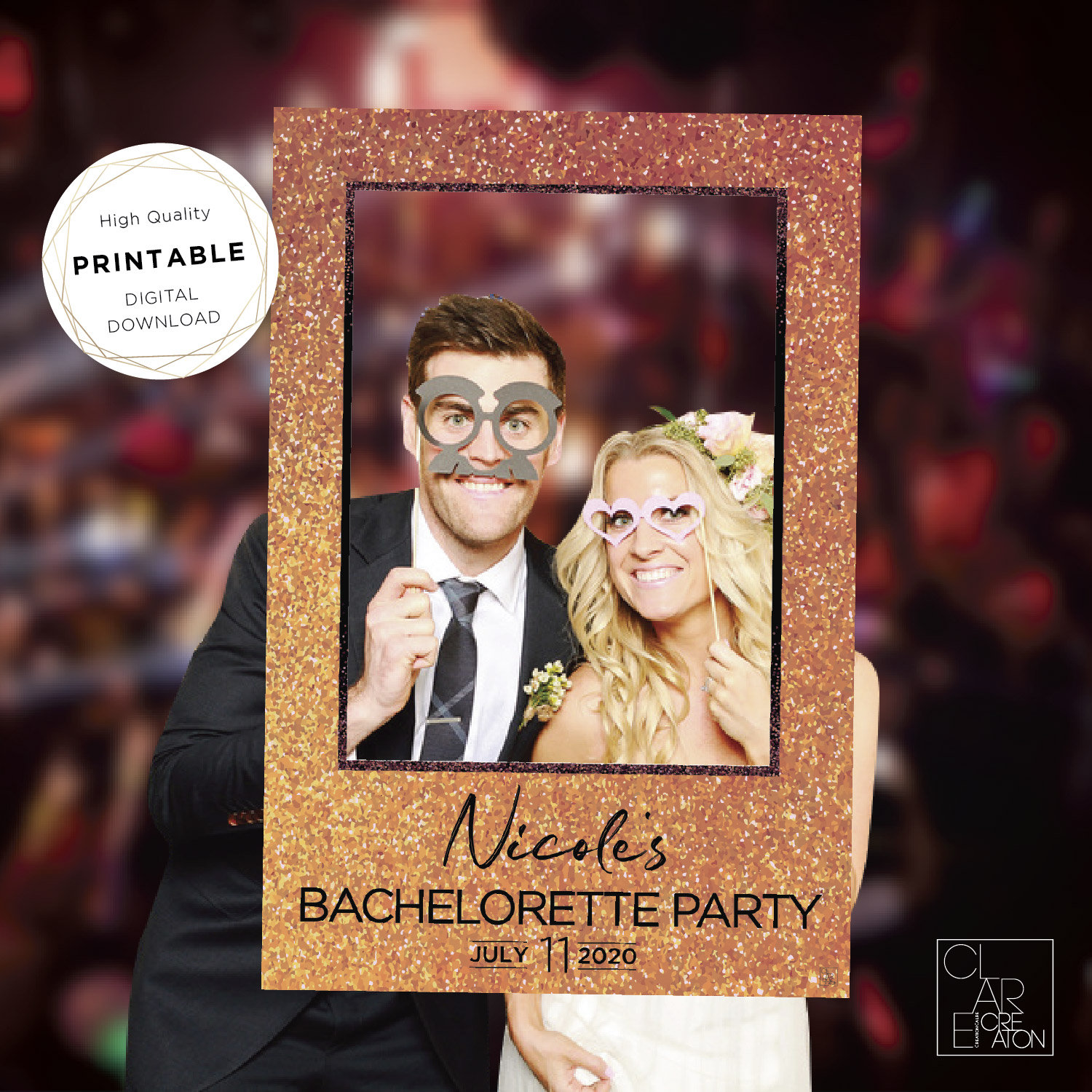 Personalized Photo Booth Frame Photo Booth Frame Party - Etsy