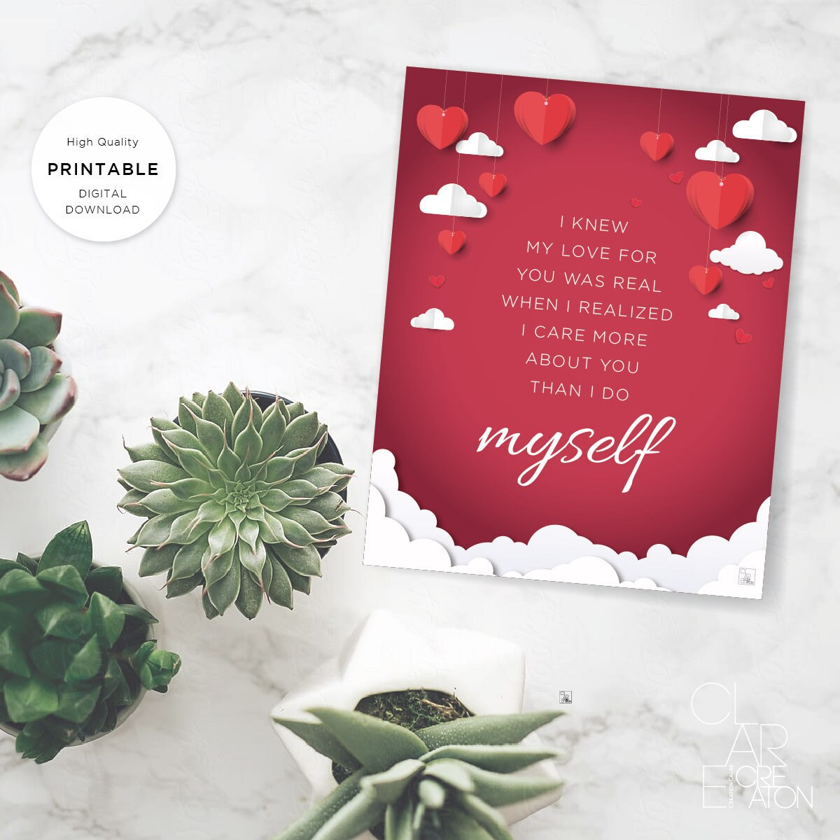 Printable Valentine's Day Letter Love Letter Valentines - Etsy