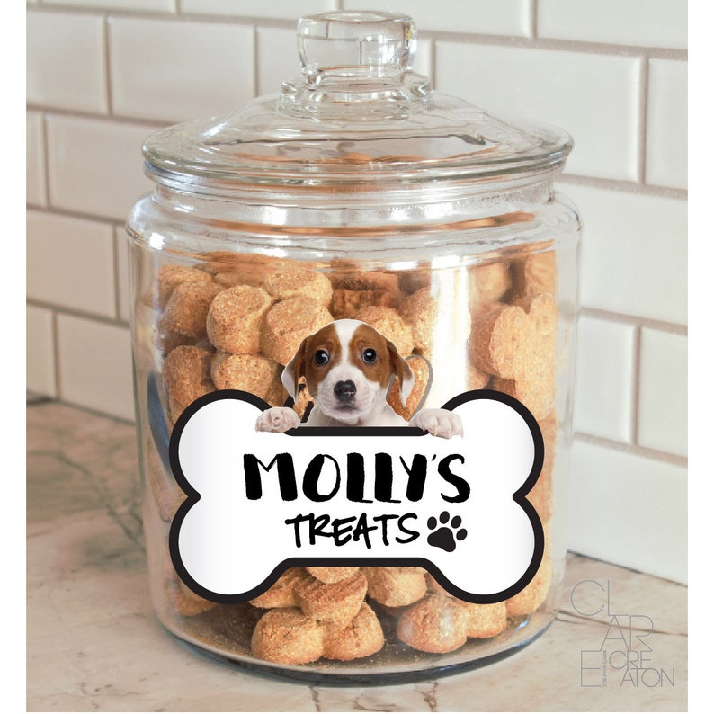 Personalized Dog Food Container Label Pet Labels Stickers - Etsy