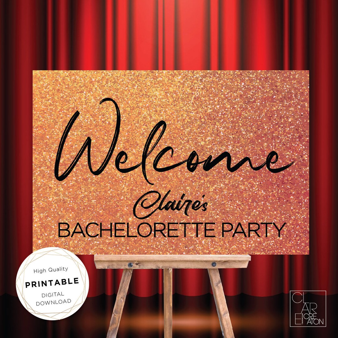 Personalized Party Welcome Sign Welcome Sign Board Printable - Etsy
