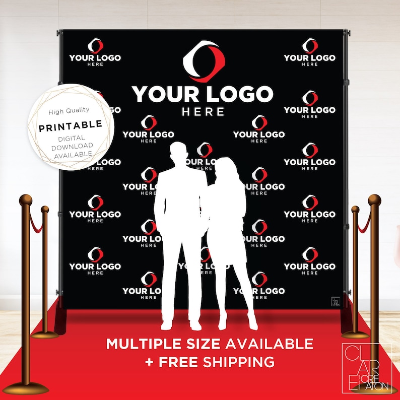 Logo Step Repeat Banner Company Custom Logo Backdrop Banner Step and ... Logo Step Repeat Banner Company Custom Logo Backdrop Banner Step and ...