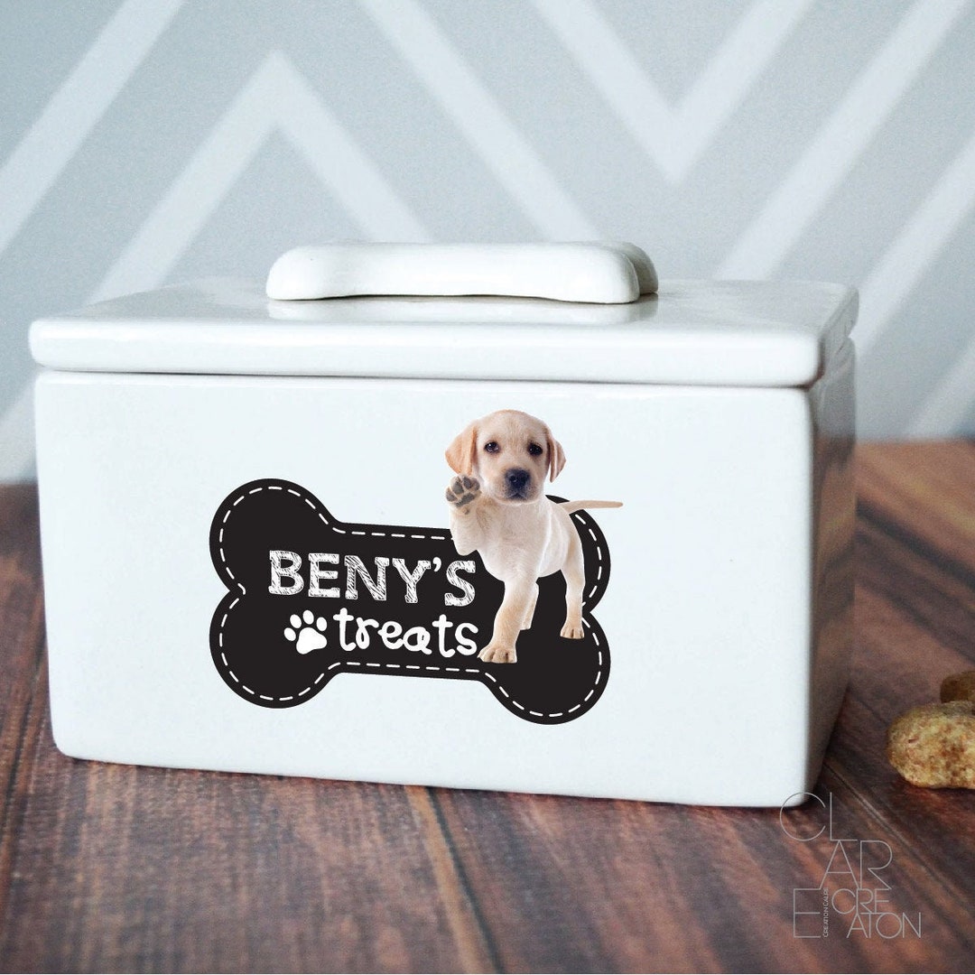 Personalized Dog Food Container Label Pet Labels Stickers Personalized ...