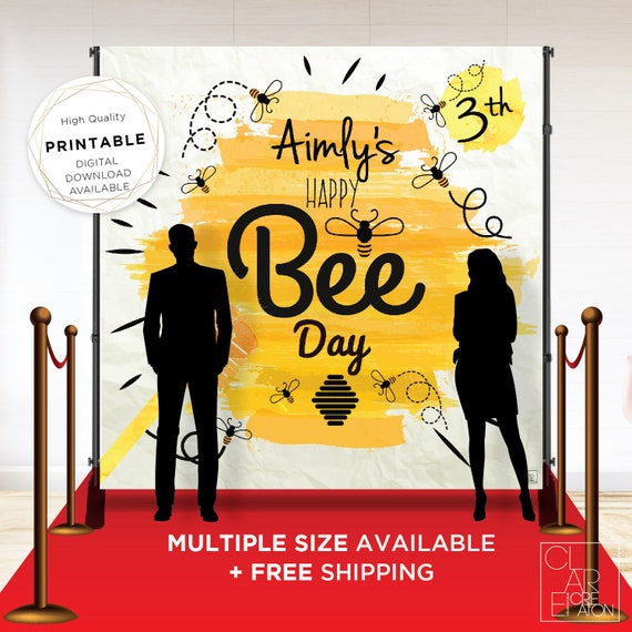 Birthday Backdrop Custom Event Backdrop Back Banner 33 | Etsy