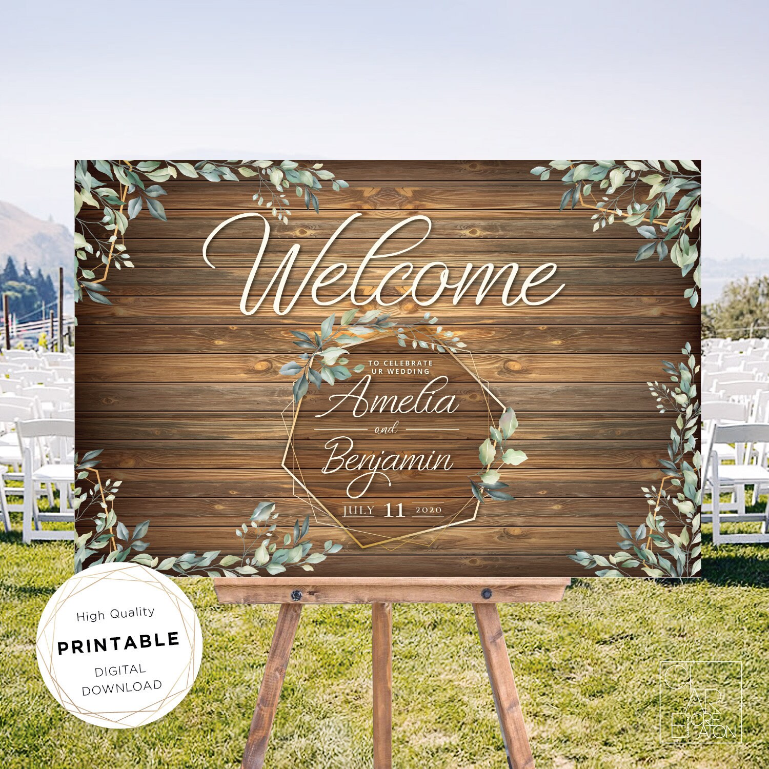 Personalized Wedding Welcome Sign Welcome Sign Board - Etsy