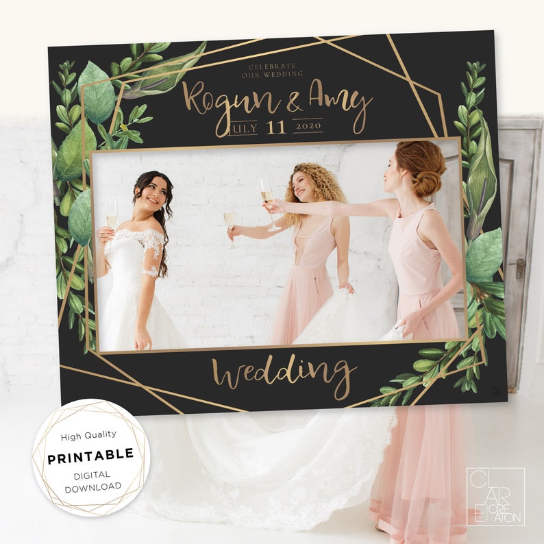 Wedding Backdrop for Receptions Personalized Photo Booth - Etsy