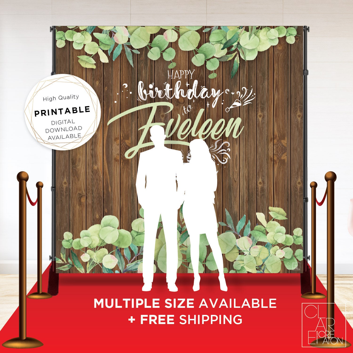 Birthday Backdrop, Custom Event Backdrop, Back Banner 32 - Etsy