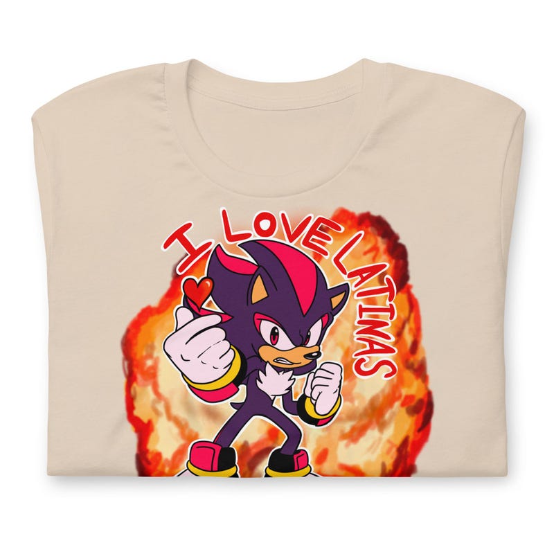 Shadow the Hedgehog Shirt - Etsy