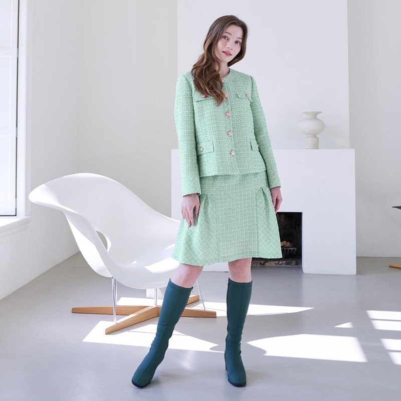 Two Piece Korean Dress - Etsy