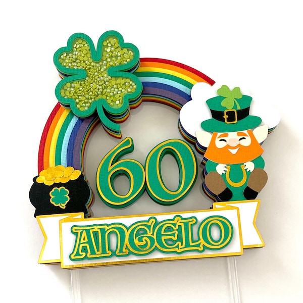 Irish Cake Topper - Etsy UK