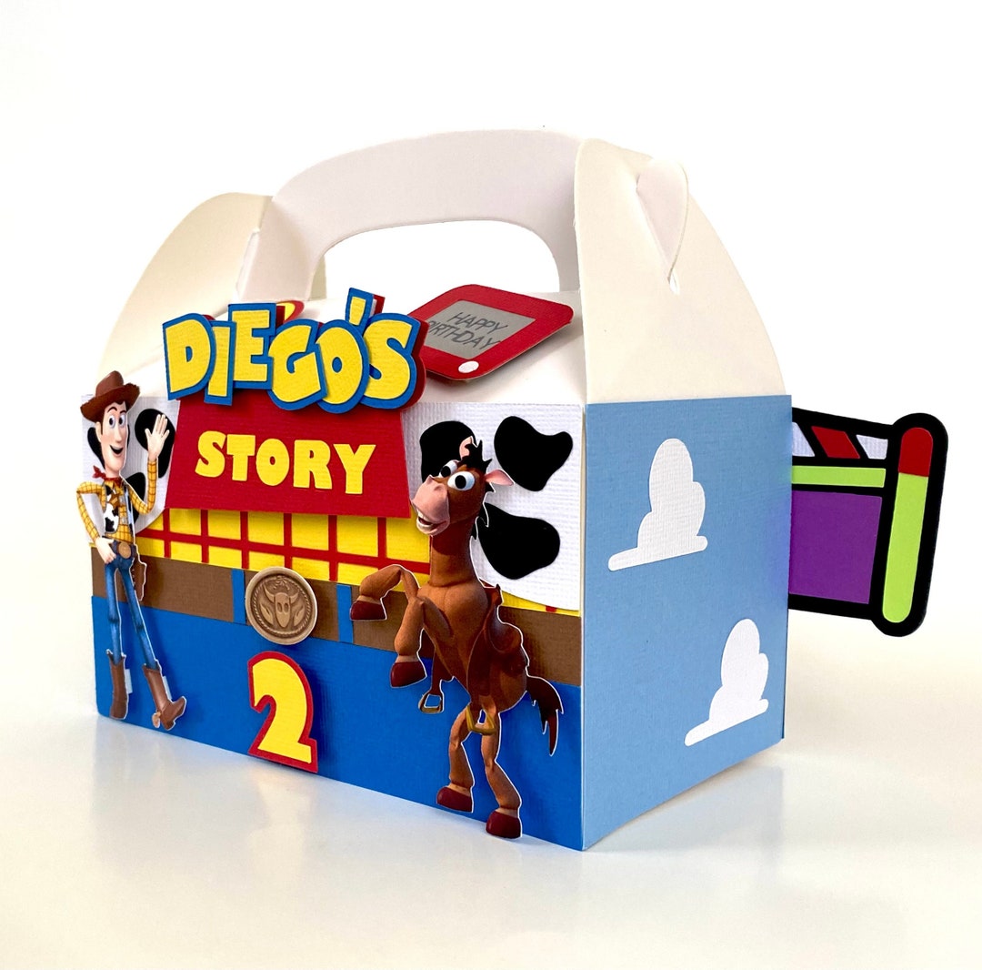Toy Story Themed Gable Treat Birthday Party Favour Boxes - Etsy
