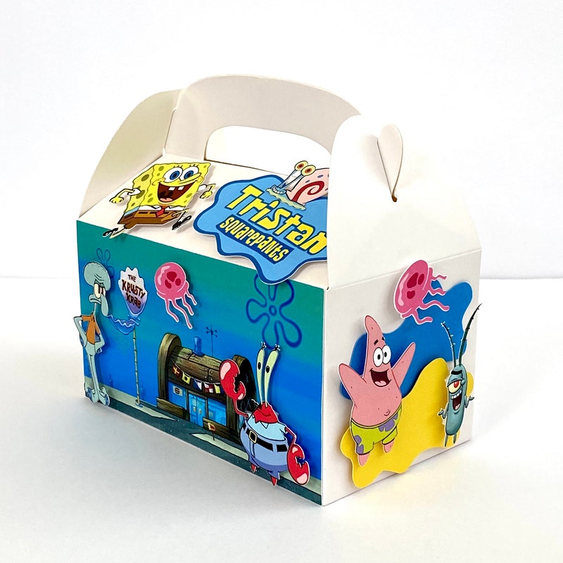 Spongebob Party Supplies - Etsy