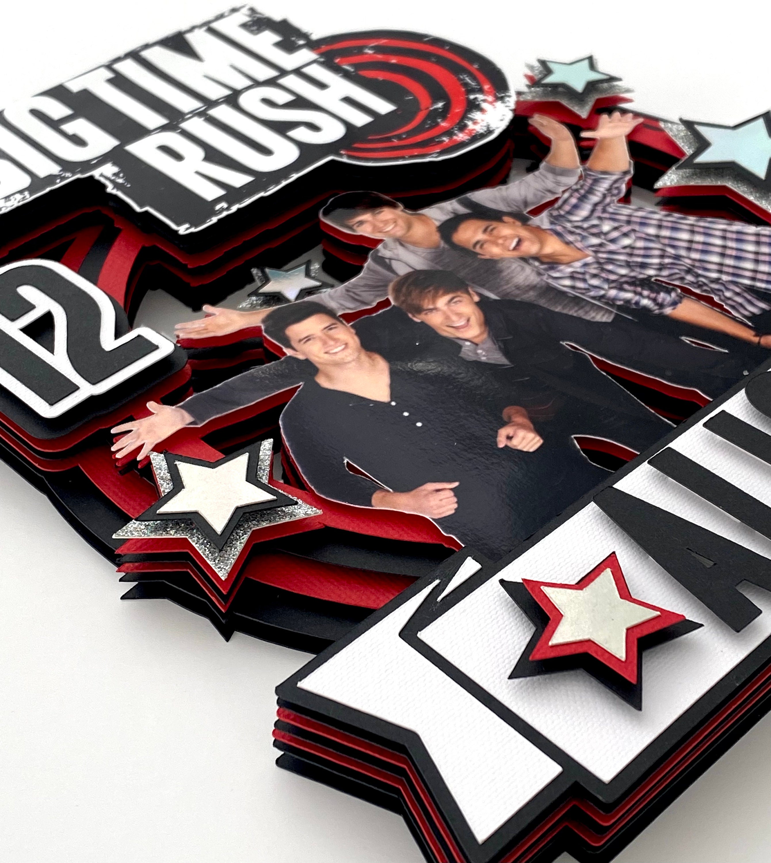 Big Time Rush Themed Birthday Party Cake Topper - Etsy