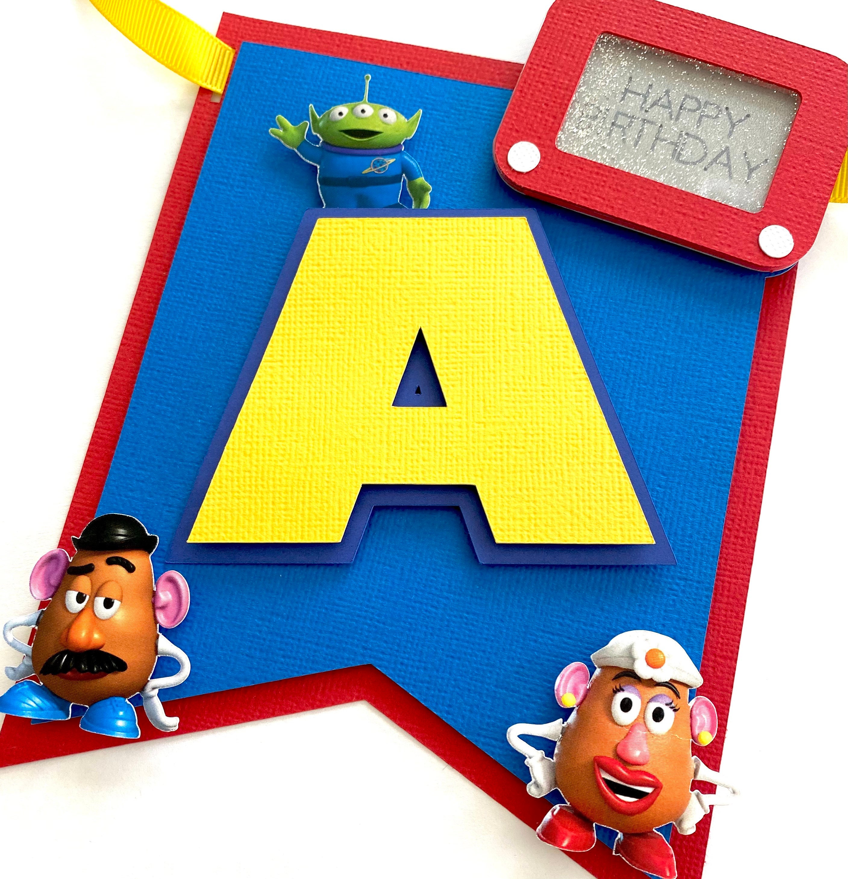 Toy Story Themed Birthday Party Banner Bunting - Etsy UK