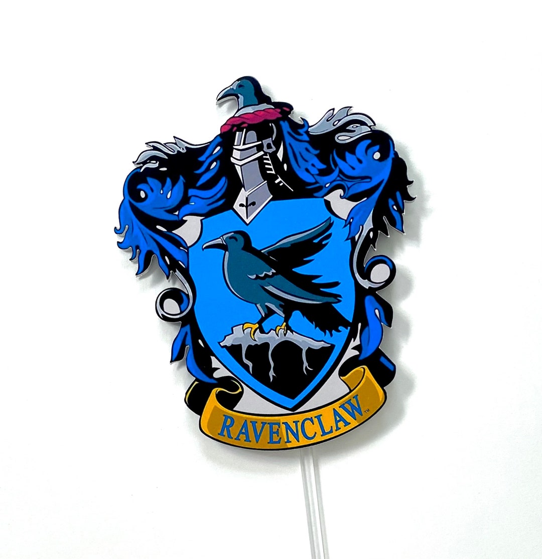 Harry Potter Ravenclaw Logo Crest Birthday Party Cake Topper - Etsy
