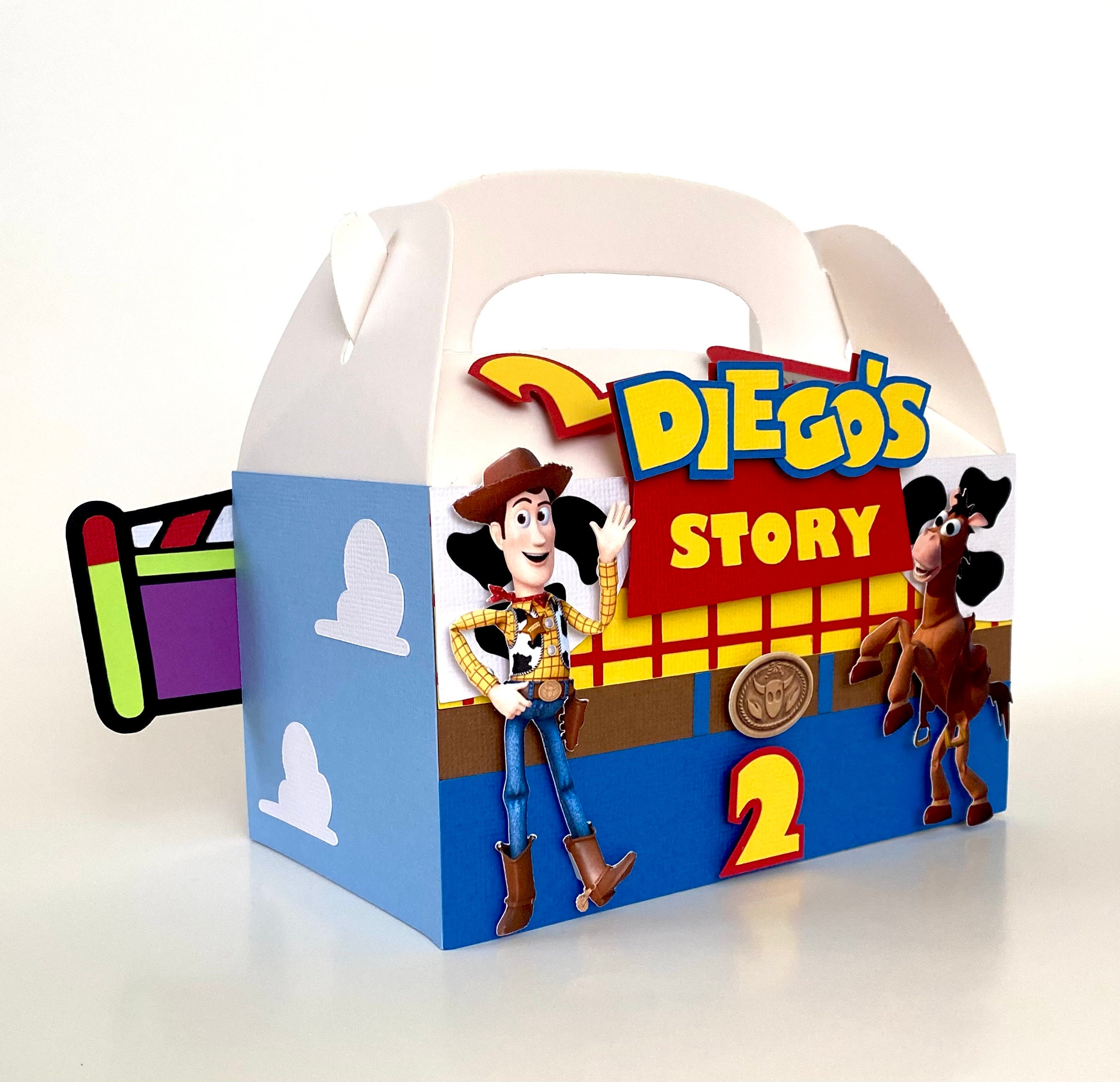 Toy Story Themed Gable Treat Birthday Party Favour Boxes - Etsy