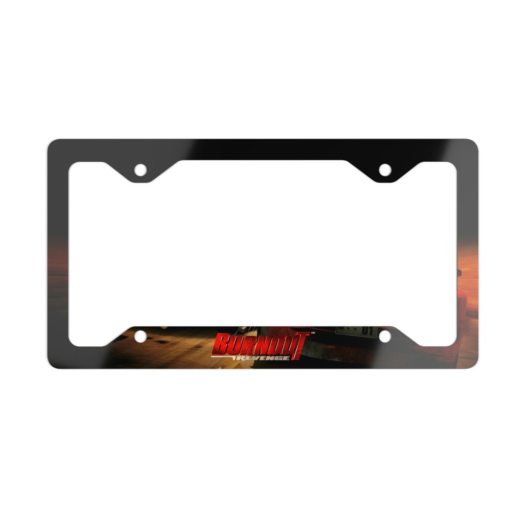 Burnout Revenge License Plate Frame - Etsy
