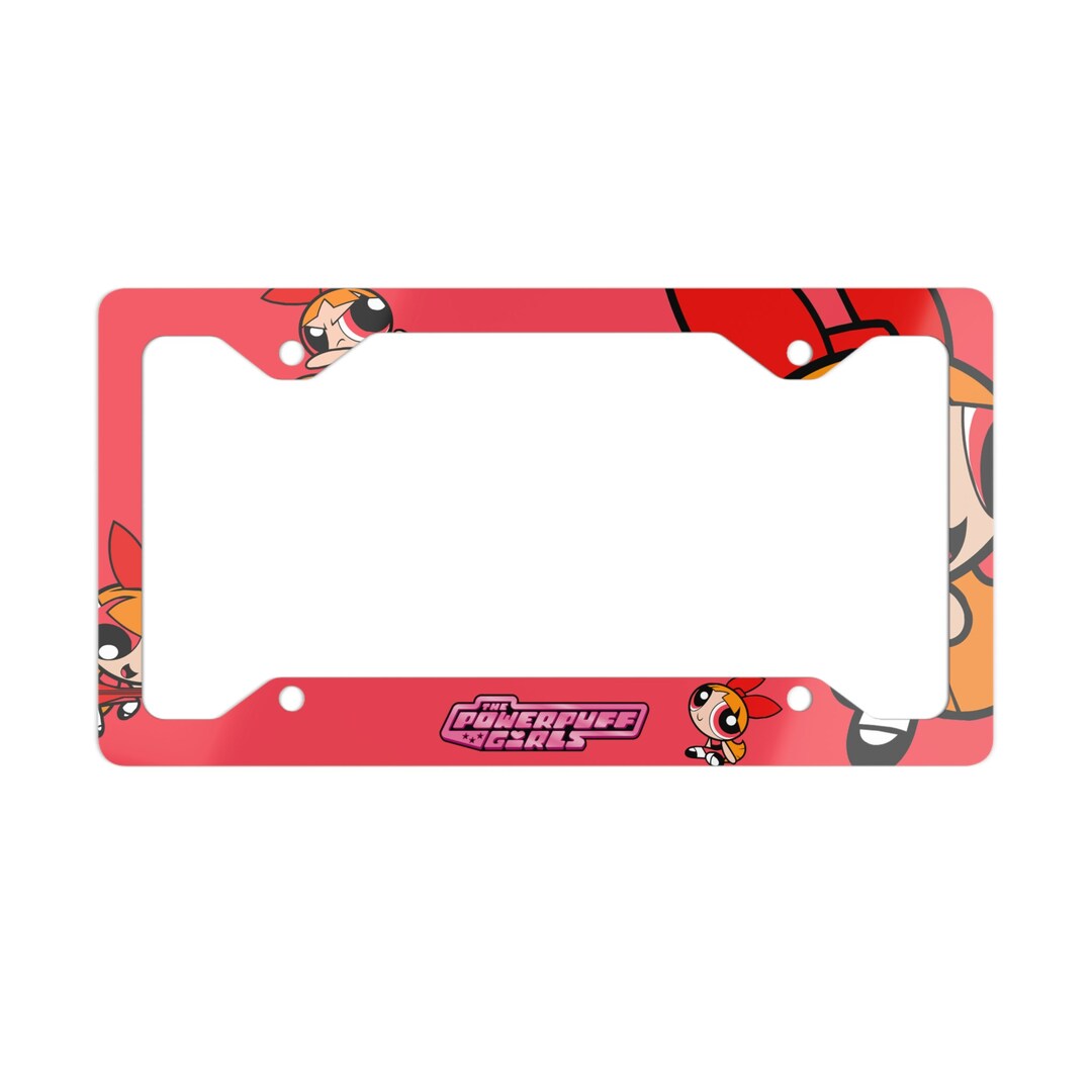 The Powerpuff Girls Blossom License Plate Frame - Etsy