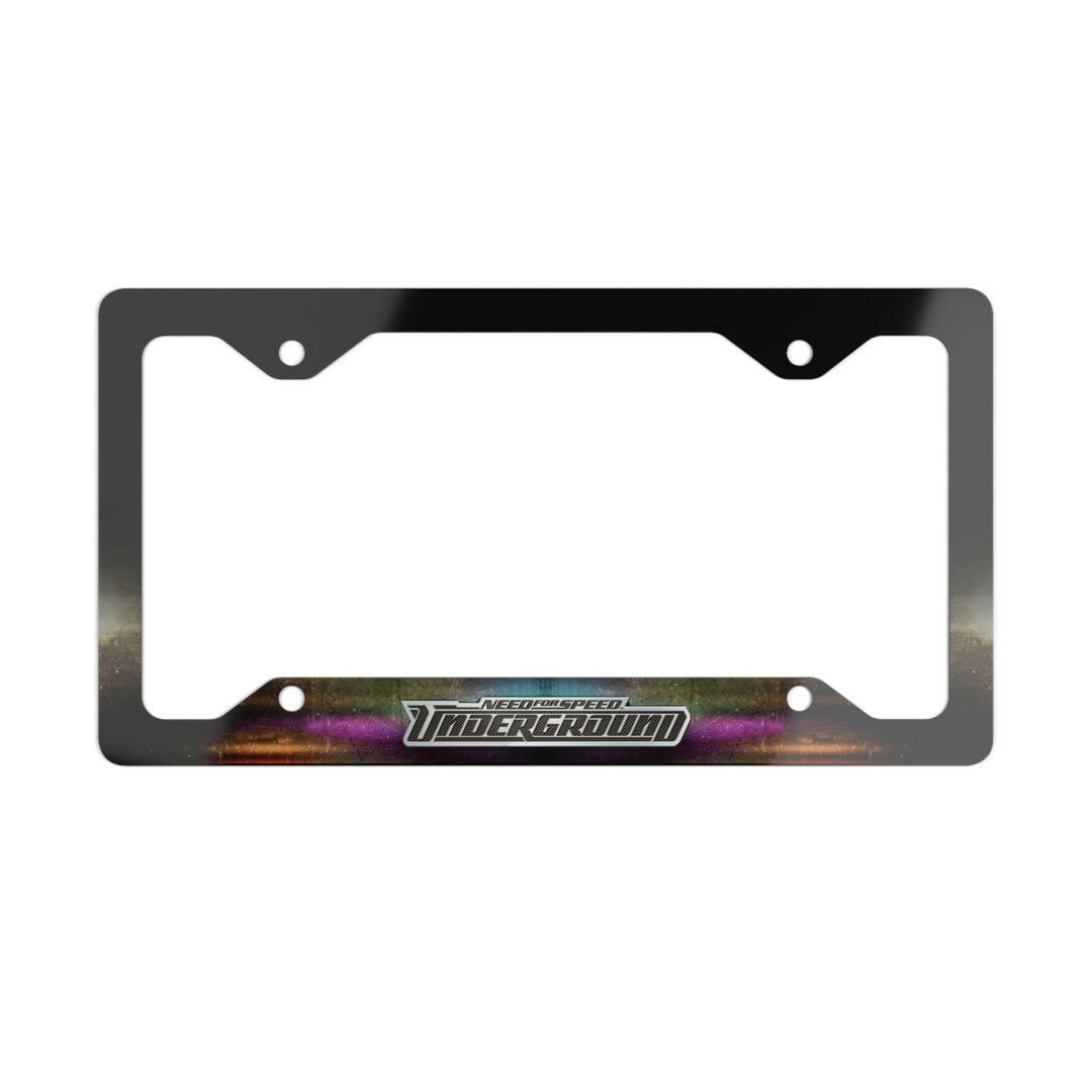 Need for Speed Underground License Plate Frame - Etsy