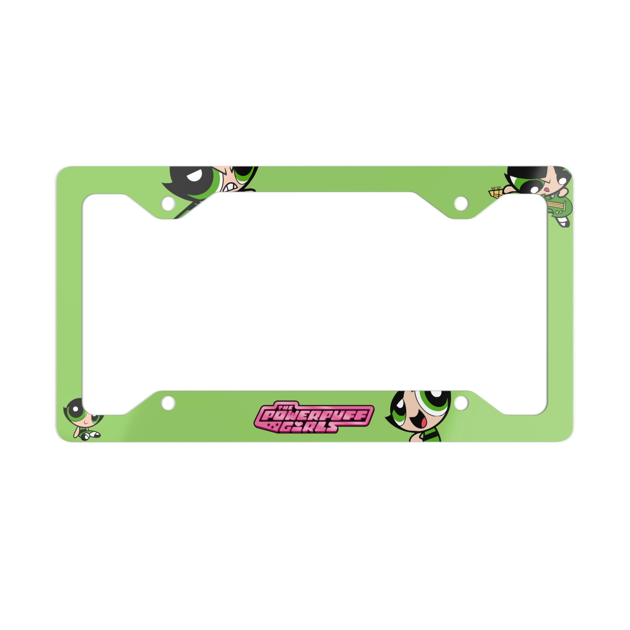The Powerpuff Girls Buttercup License Plate Frame - Etsy
