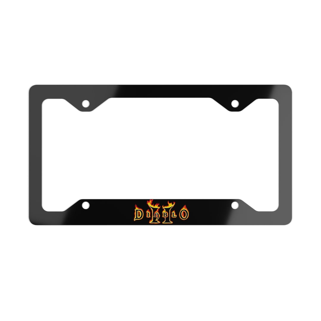 Diablo II License Plate Frame - Etsy