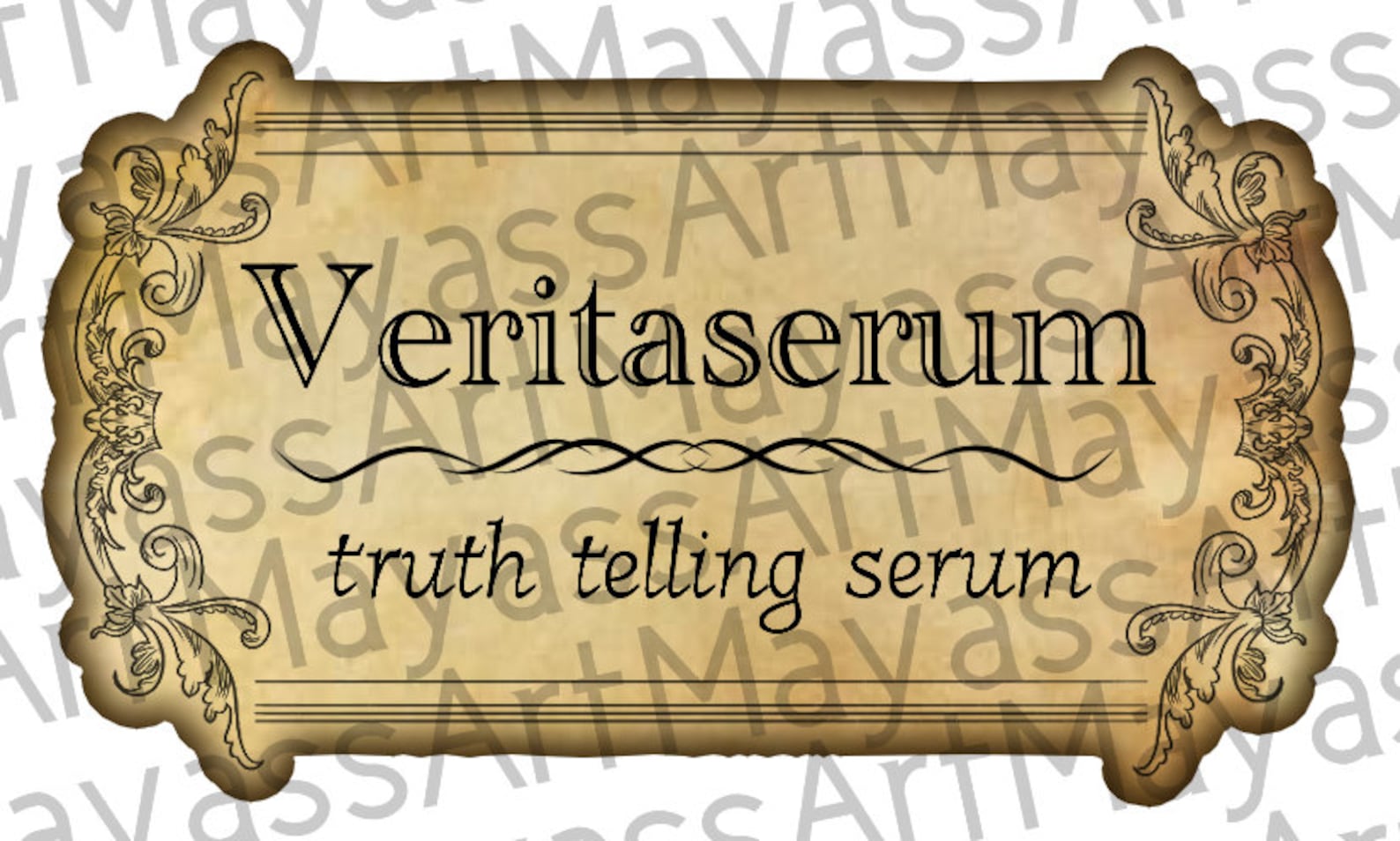 VERITASERUM Harry Potter Inspired Potion Labels DIGITAL | Etsy