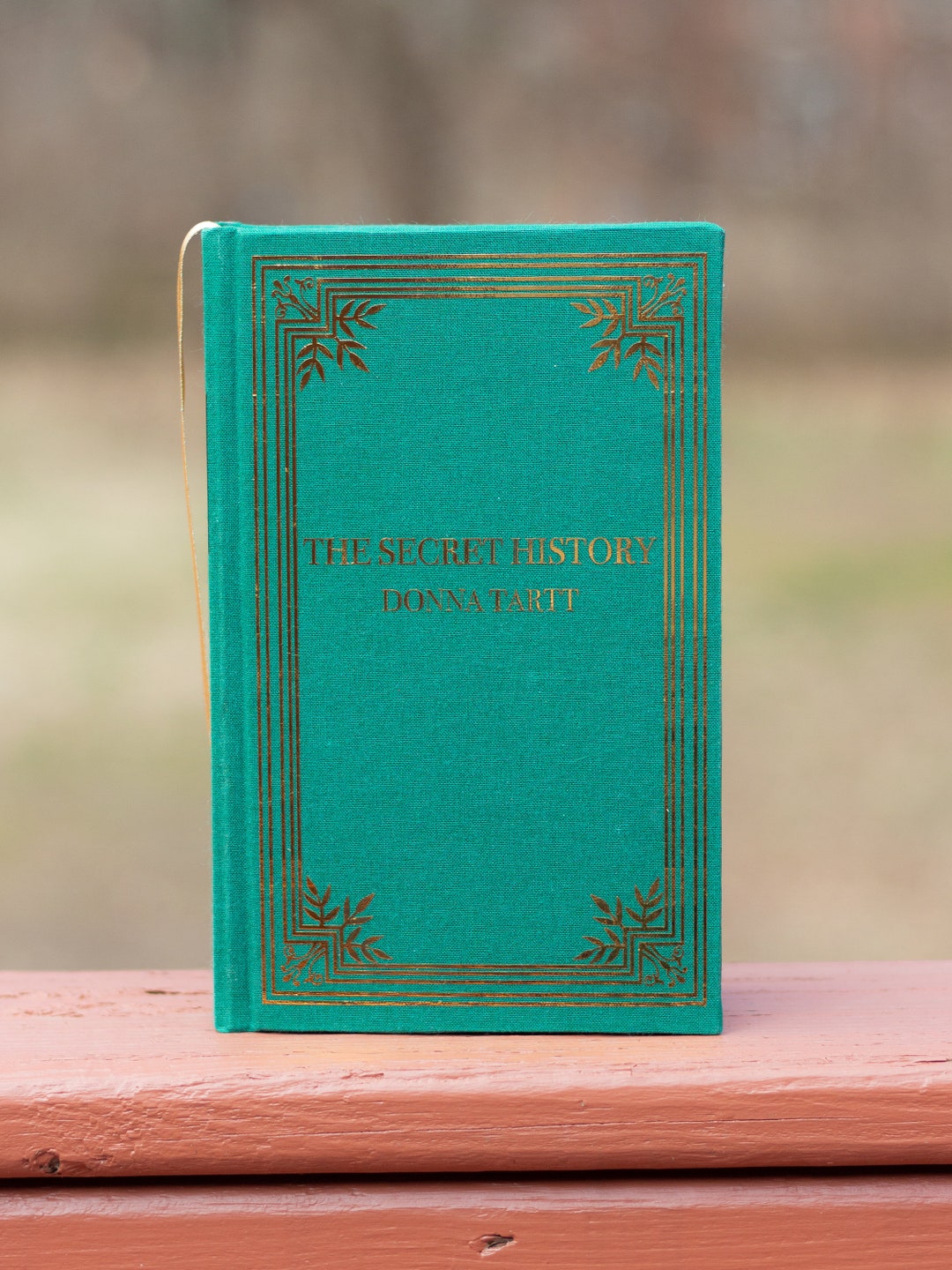 The Secret History by Donna Tartt // Cloth Rebound Special Edition Book ...