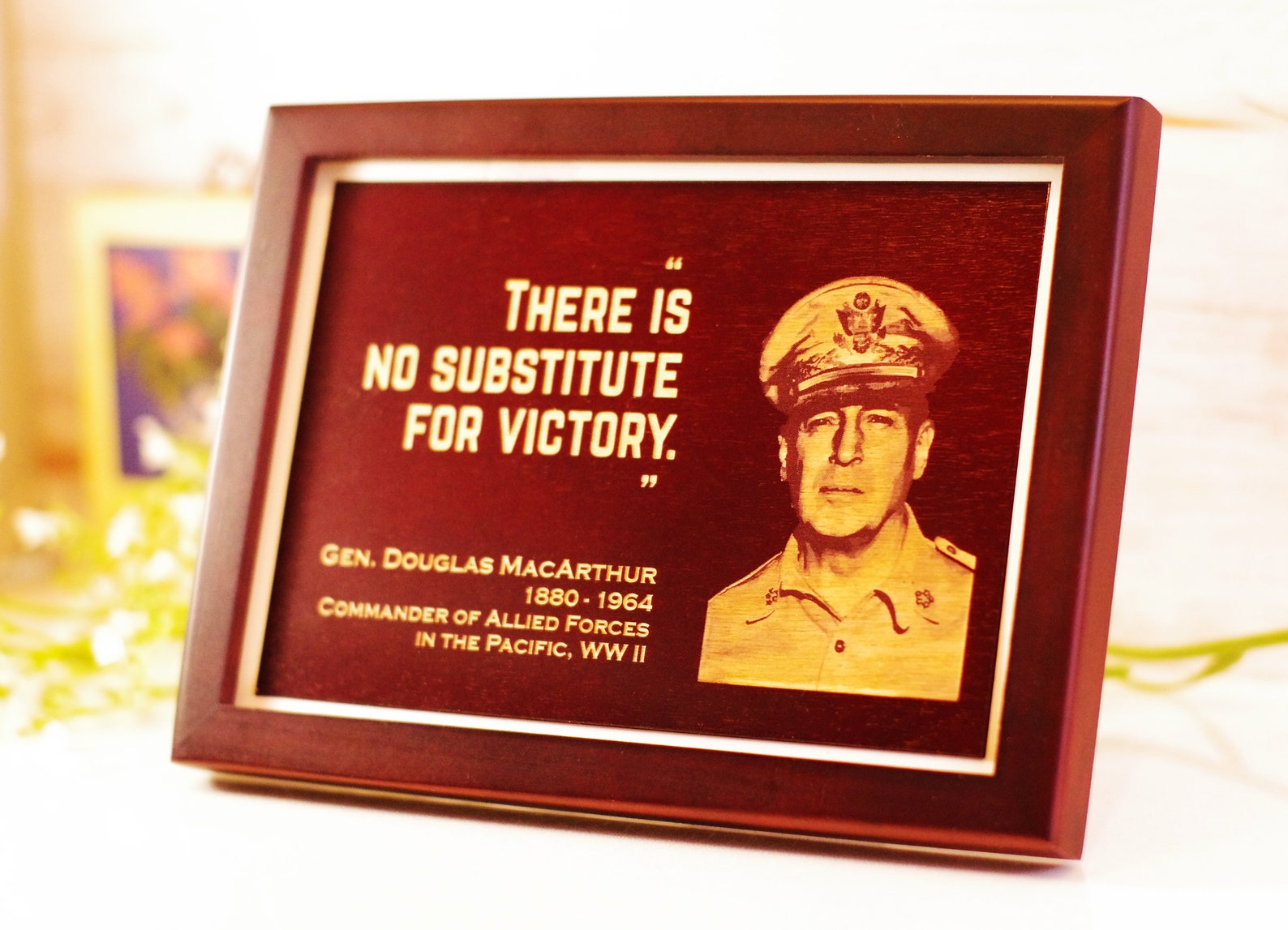 Framed Military Quotes Army Promotion Gift Military - Etsy