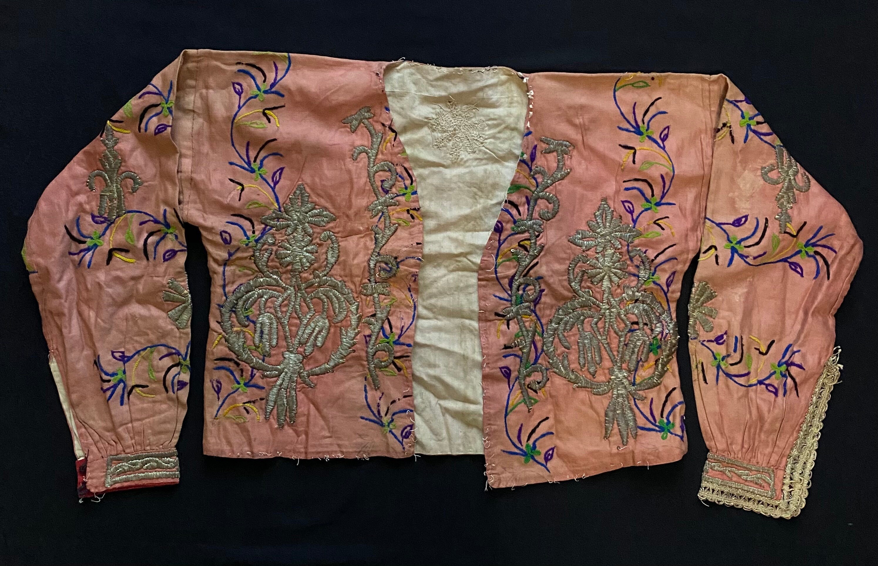 Antique Textile, Embroidery, Antique Costume, Vest, Antique Vest ...