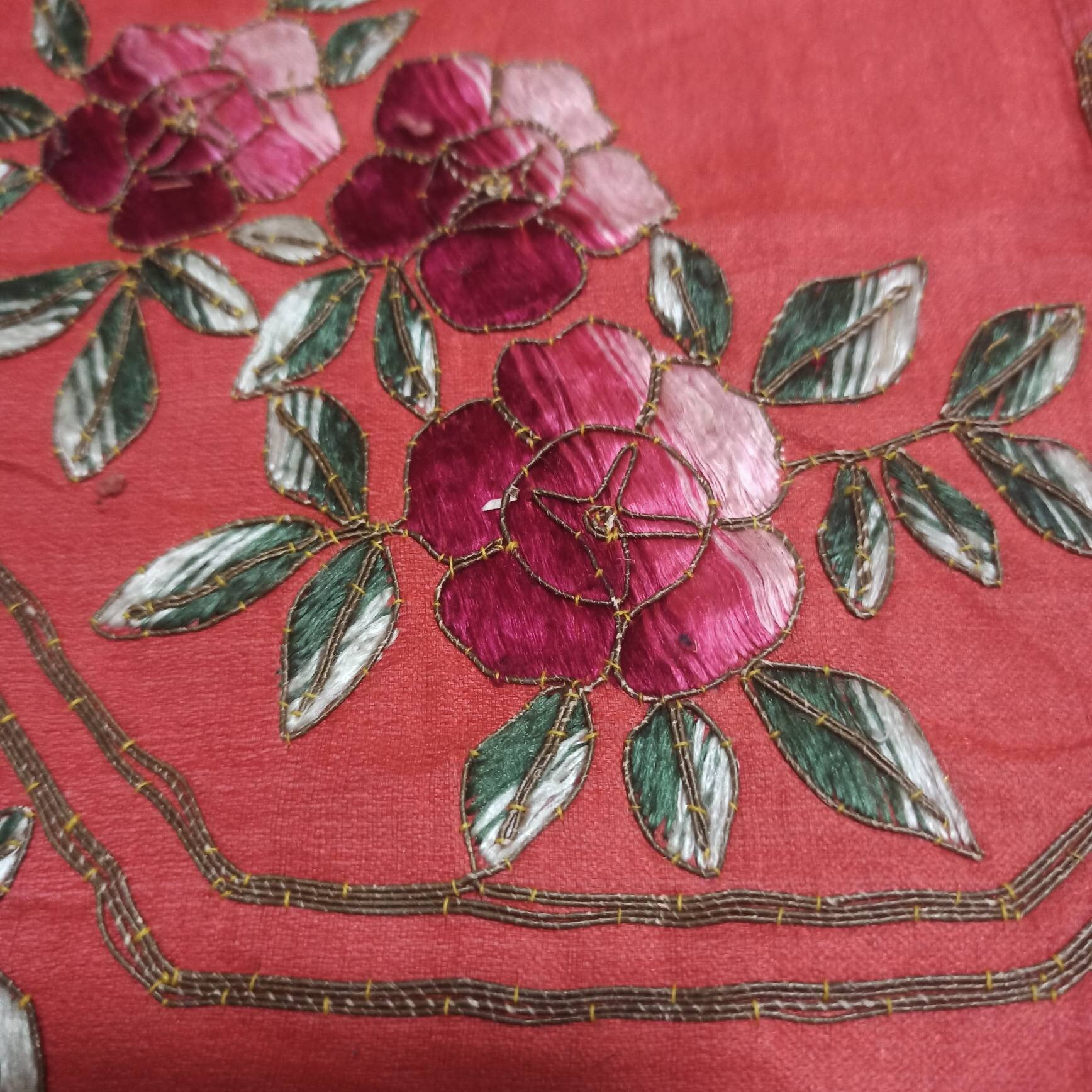 Antique Textile, Embroidery, Antique Embroidery, Decorative Textile ...