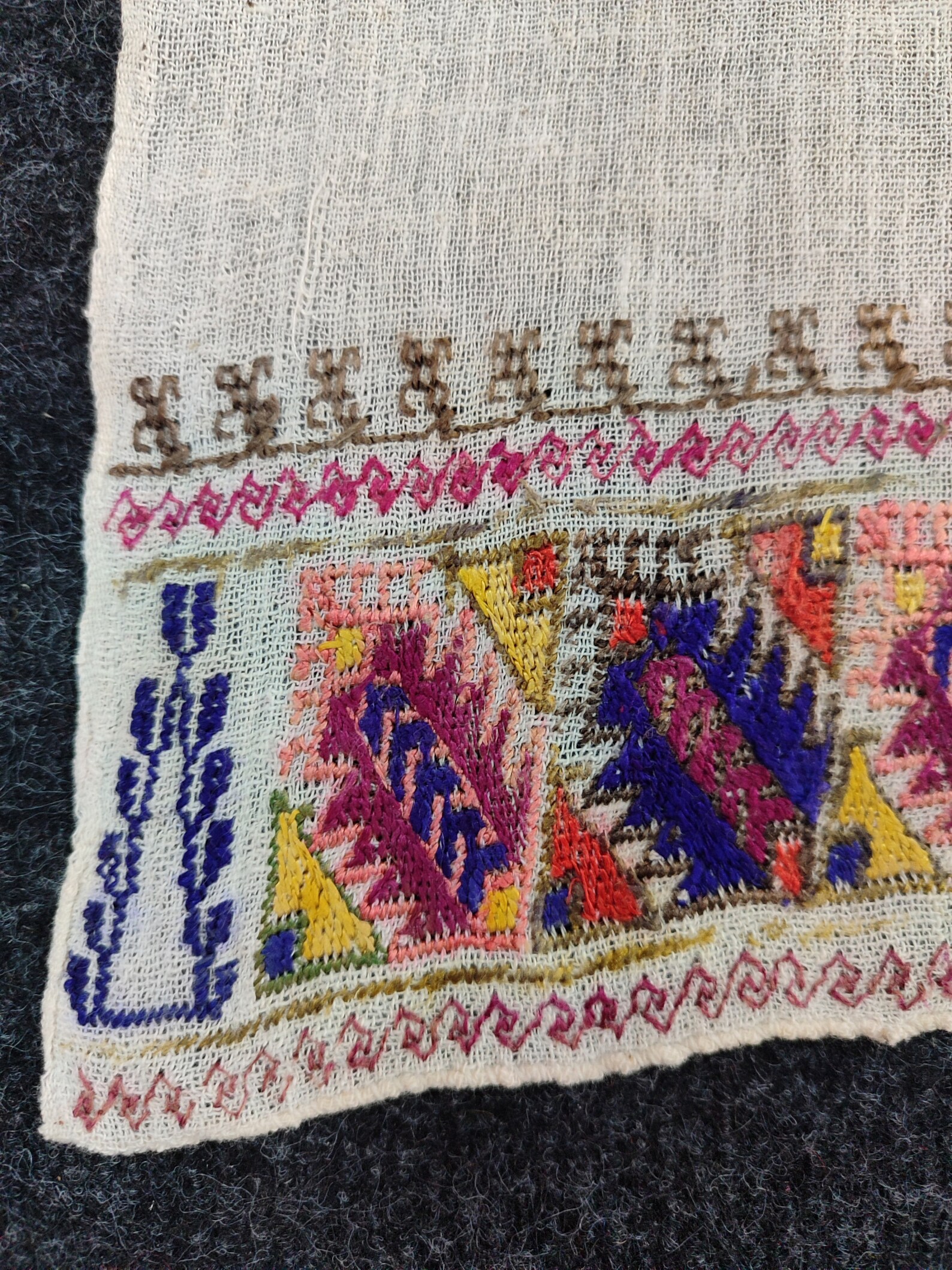 Antique Textile, Anatolian Textile, Embroidery, Antique Embroidery ...