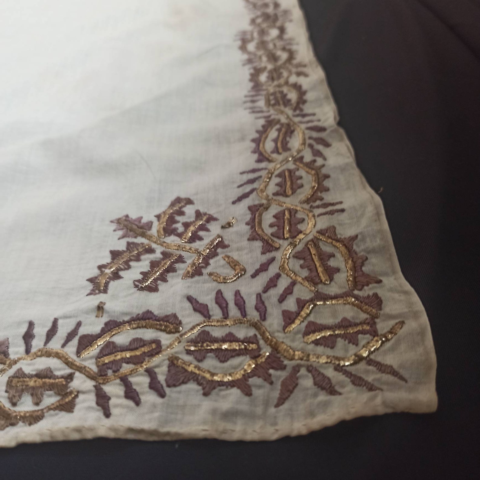 Antique Textile, Embroidery,silk Textile, Metallic Textile, Handworking ...