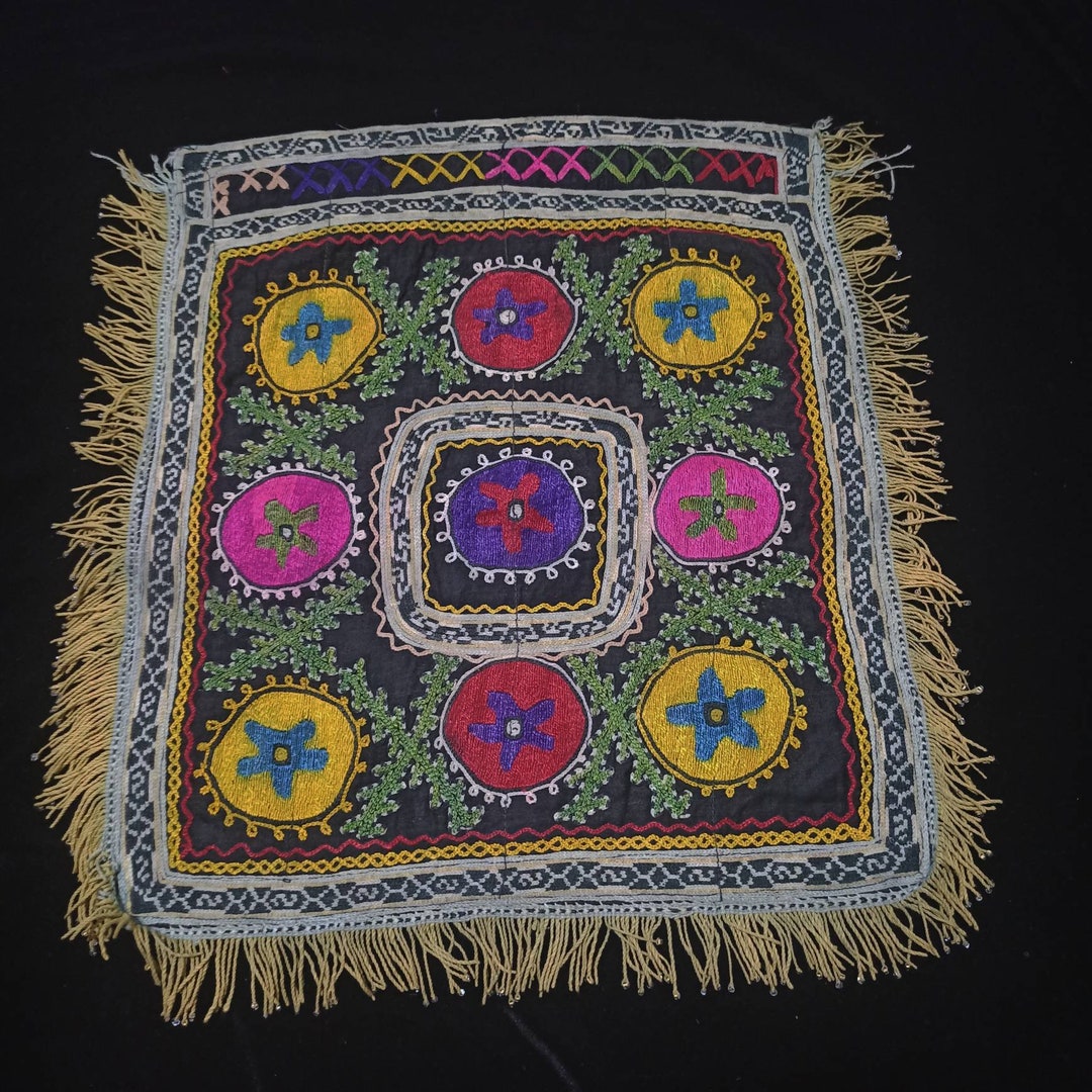 Textil decorativo, textil bordado, textil hecho a mano, textil uzbeko ...